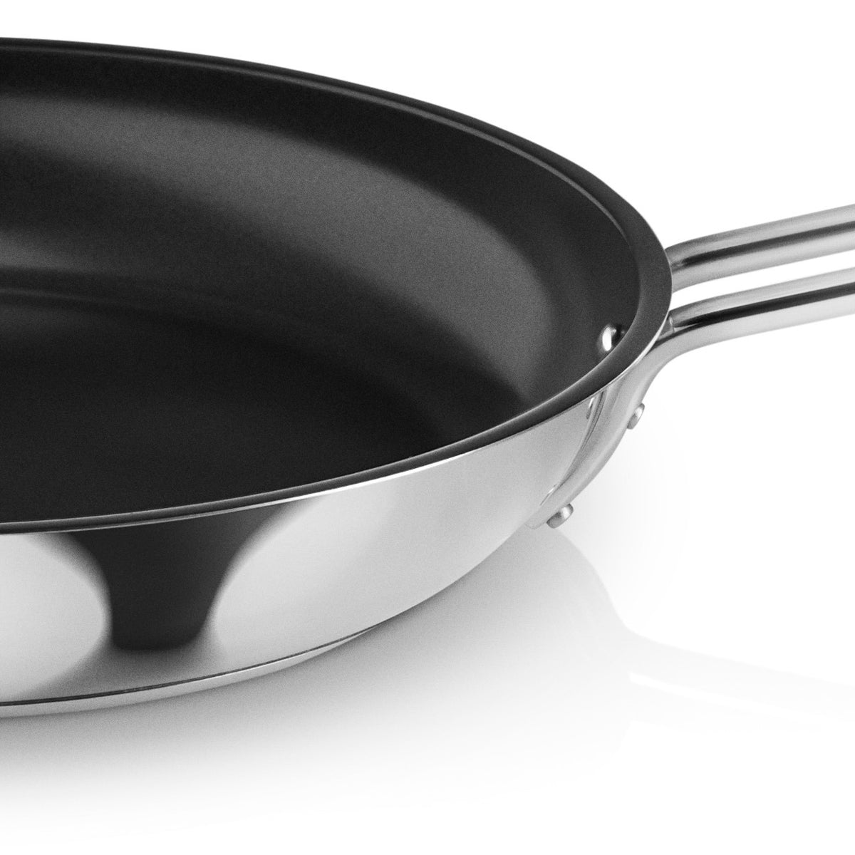 Stainless Steel Frying pan 24 cm ceramic Slip-Let® coating – Forma ...