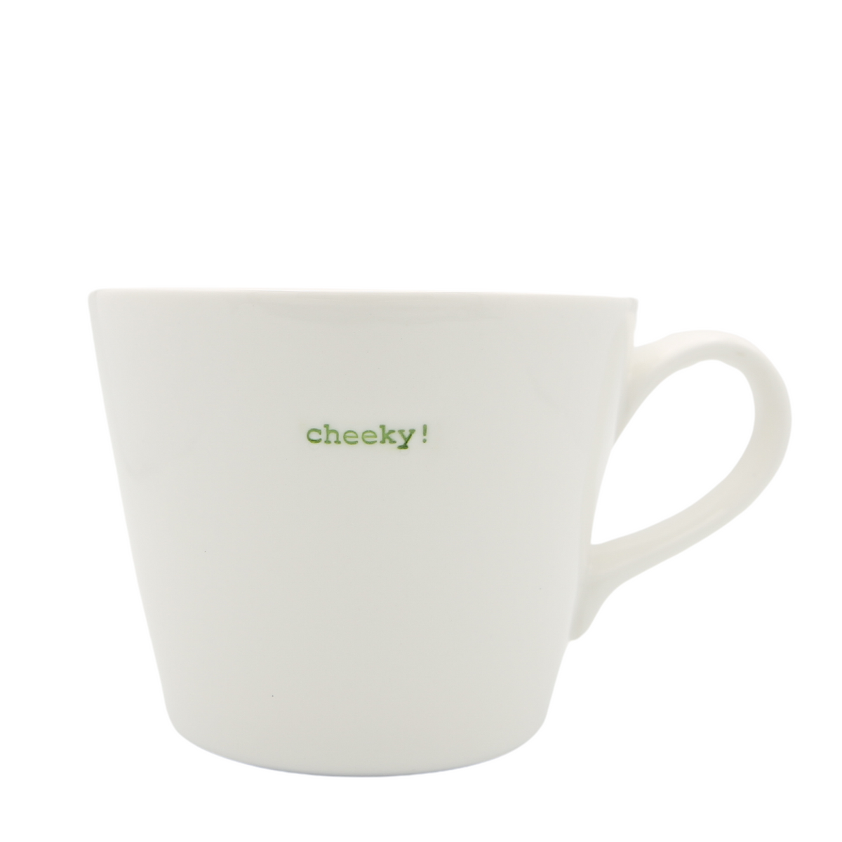 Bucket Mug Medium - 350ml - Cheeky! (Green) – Forma House B2B