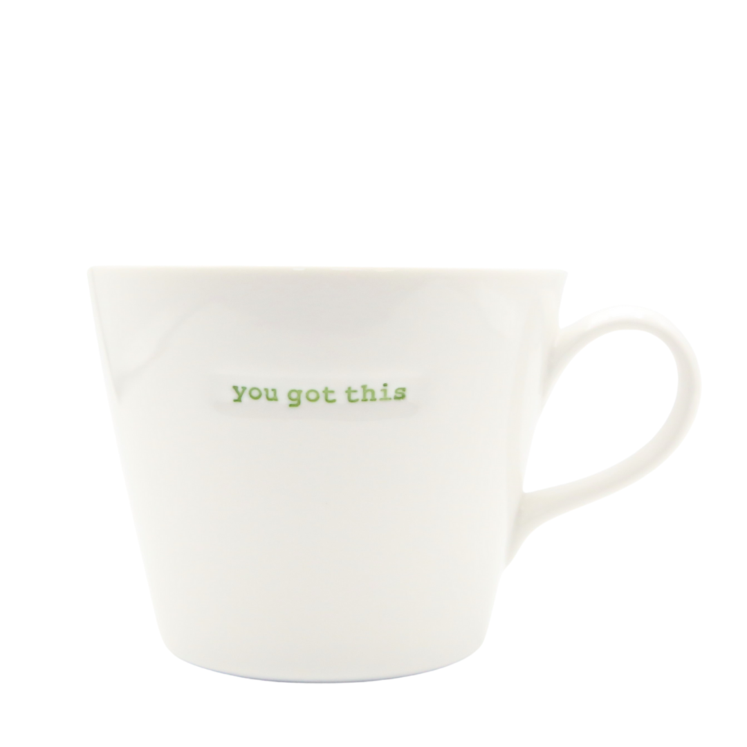 Bucket Mug Medium - 350ml - You Got This – Forma House B2B