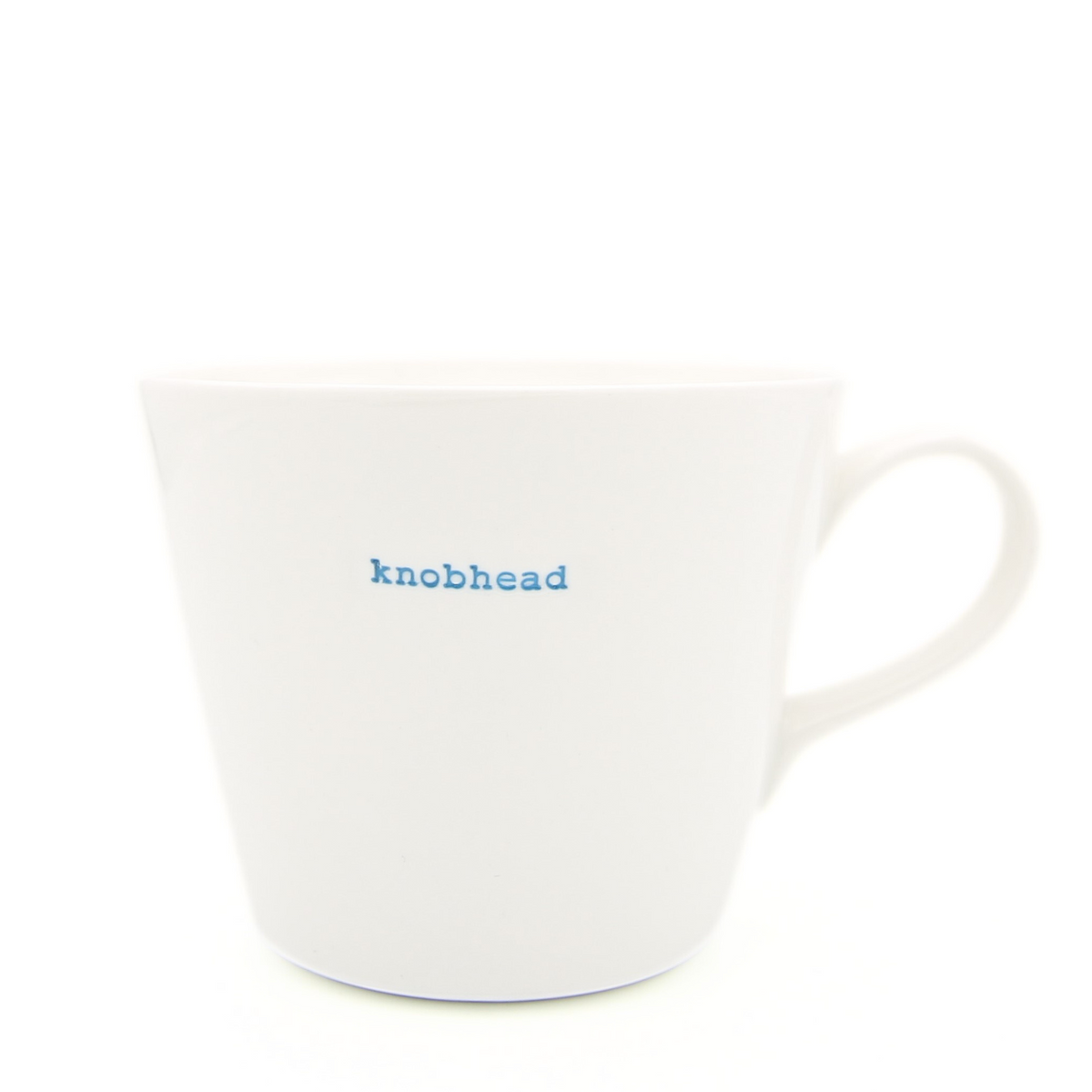 Bucket Mug Medium - 350ml - Knobhead (Blue) – Forma House B2B